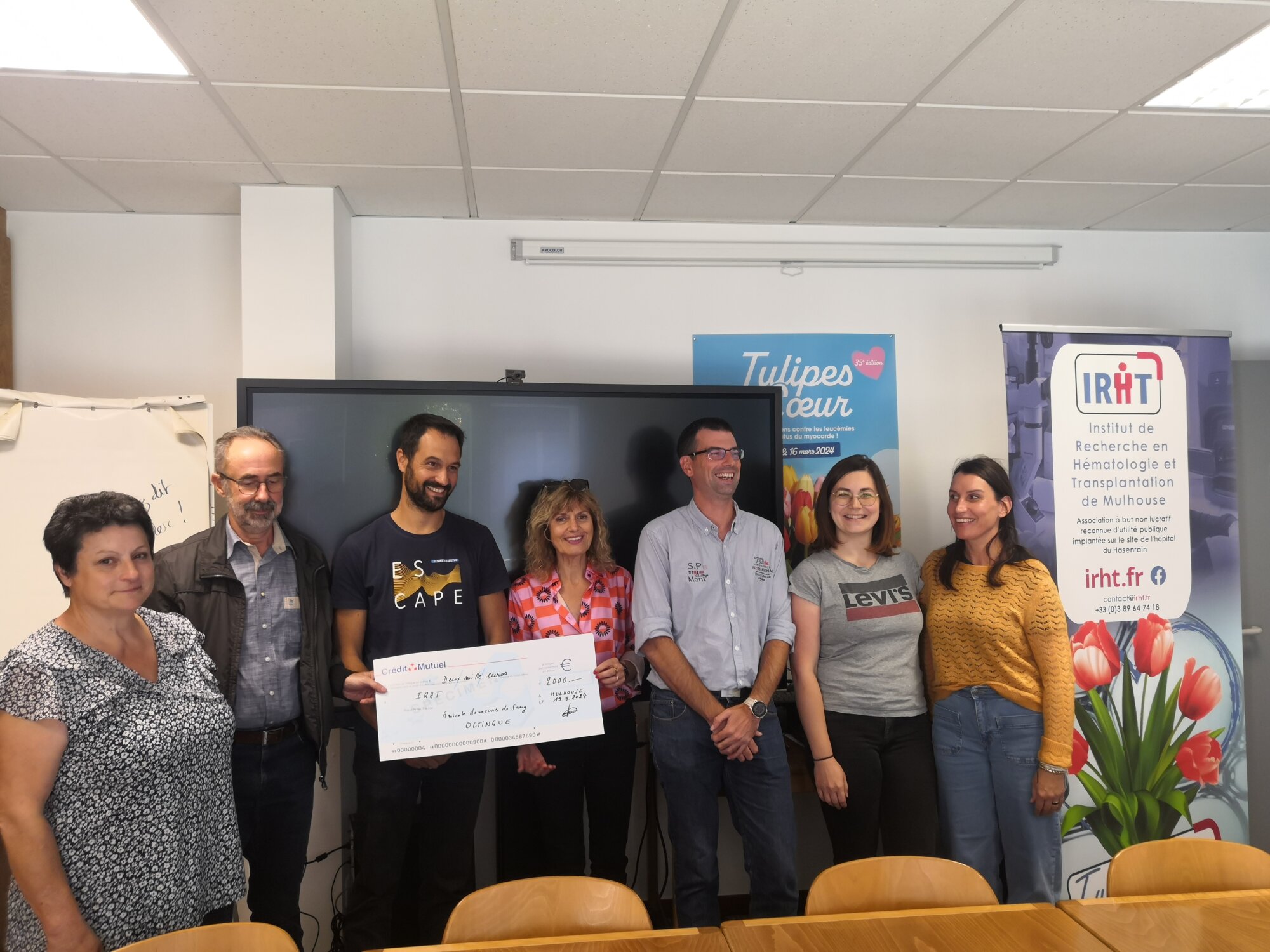 Remise de don | IRHT